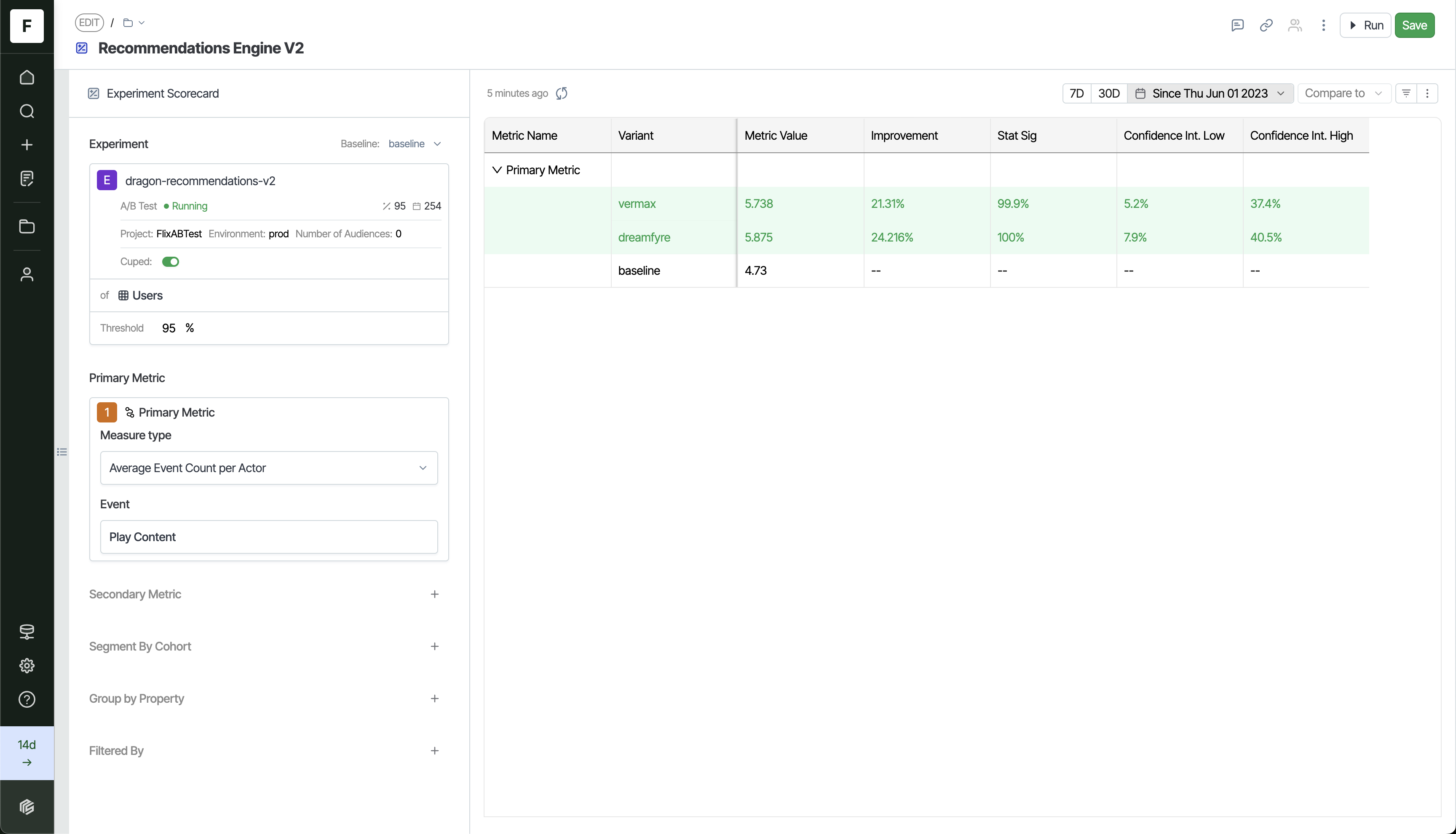 Product updates for Feature Experimentation - Optimizely