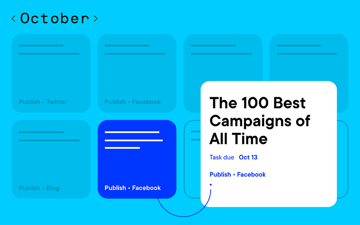 How to create an editorial calendar in 10 minutes - Optimizely