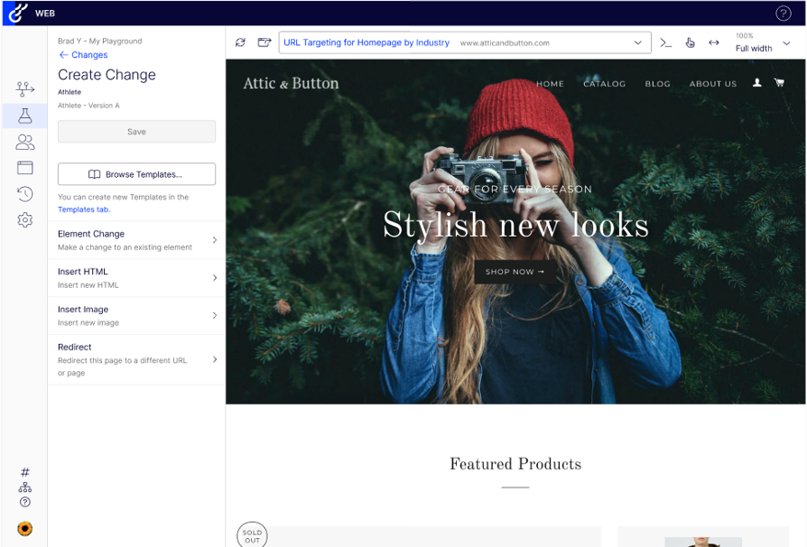 Personalization - Optimizely
