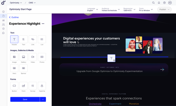 Product Roadmap - Optimizely
