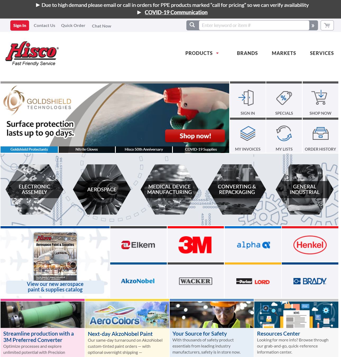 Hisco sees 80% fewer touch points required per online order - Optimizely