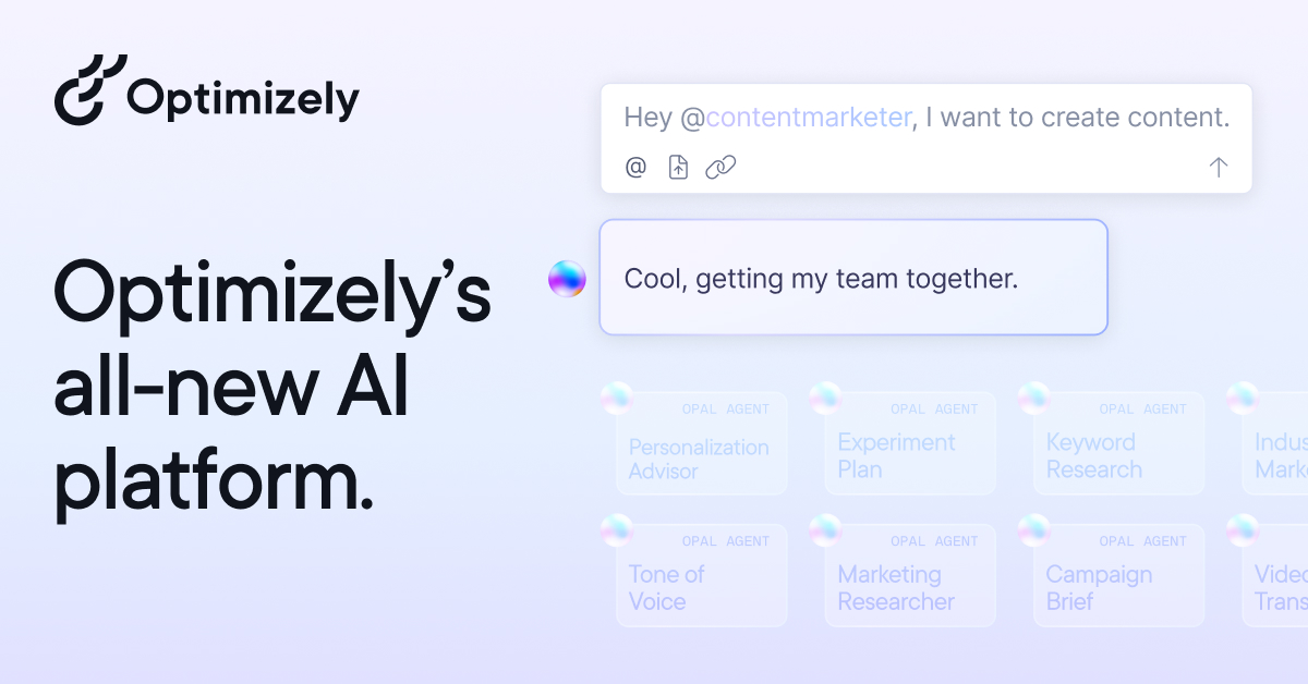 Optimizely Opal Evolves to Help Marketers Scale with Agentic AI - Optimizely